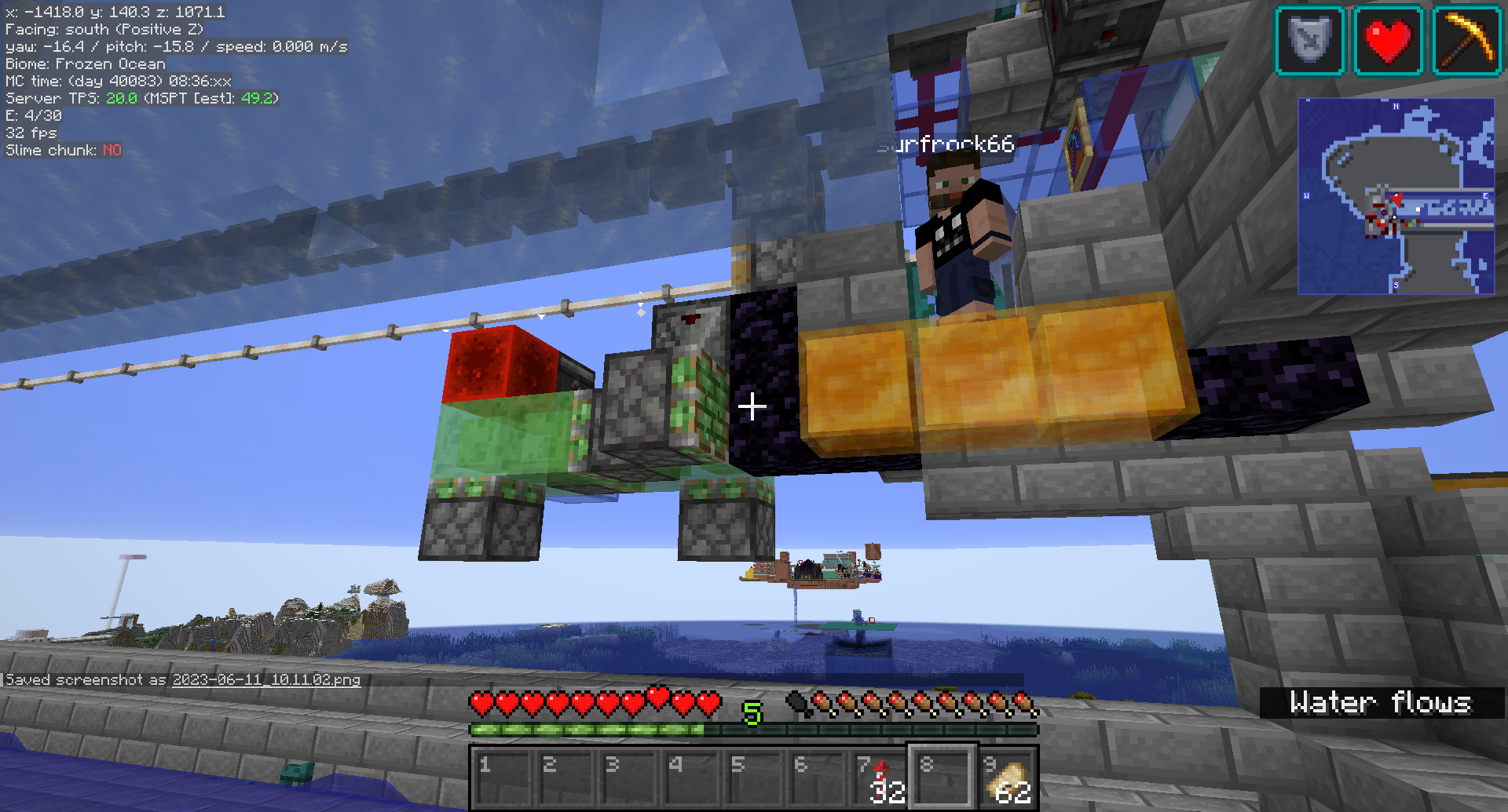 Help with rideable flying machines, player falls through intermittently ...